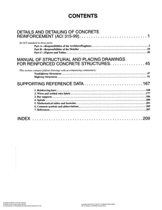 Aci 04 detaling-manual | PDF