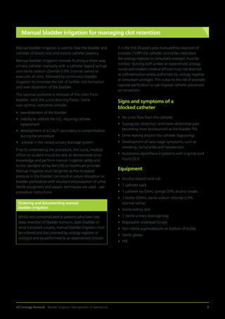 ACI-Urology-Bladder-Irrigation for medical students | PDF
