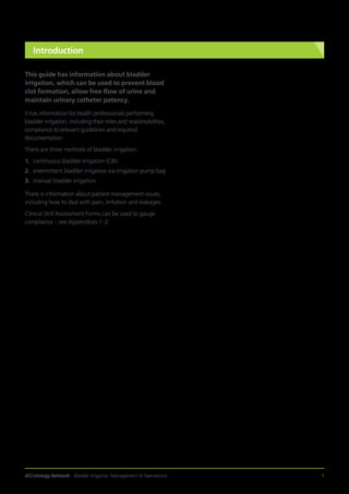 ACI-Urology-Bladder-Irrigation for medical students | PDF