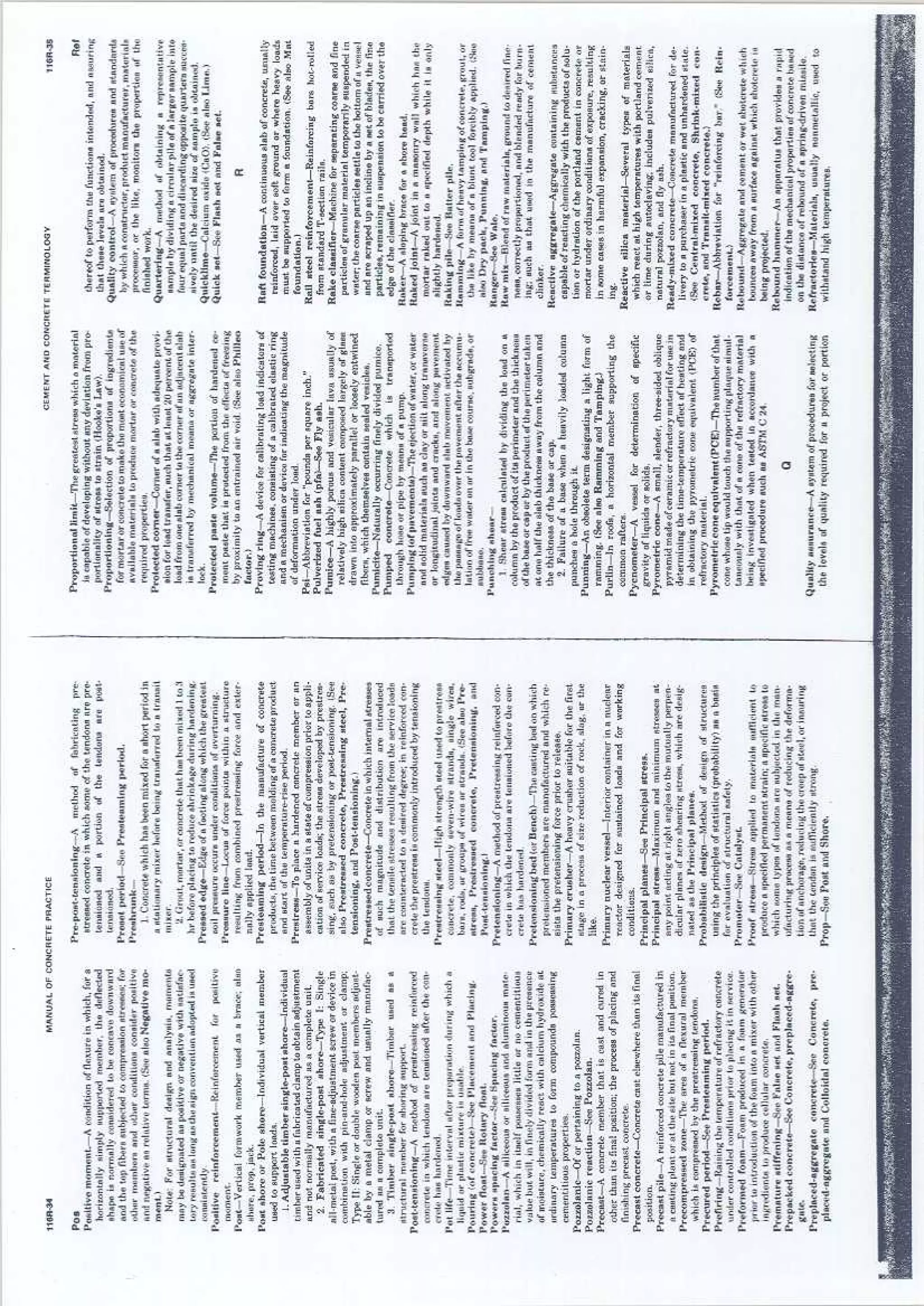 Aci 116 r 78 terminology | PDF