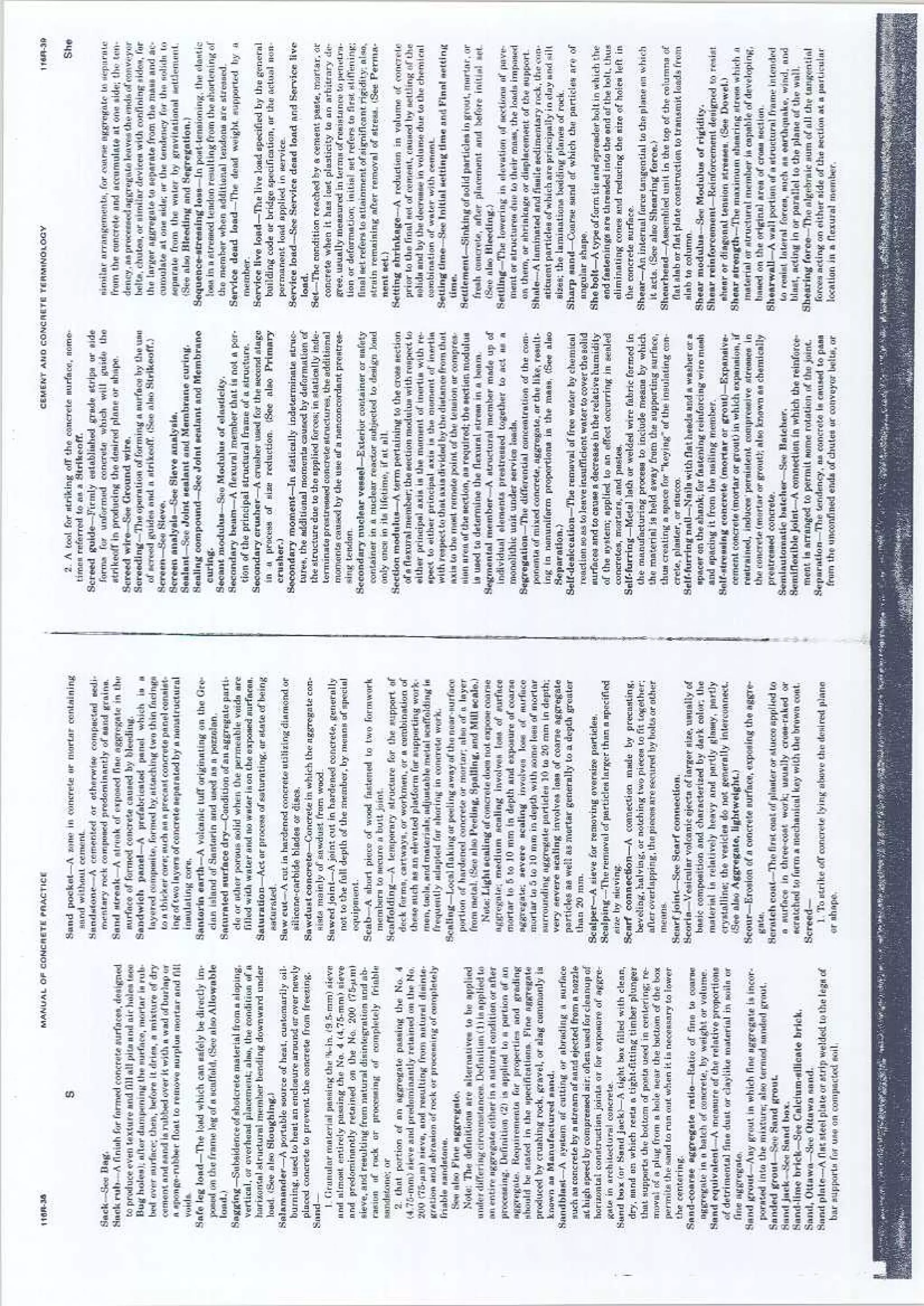 Aci 116 r 78 terminology | PDF