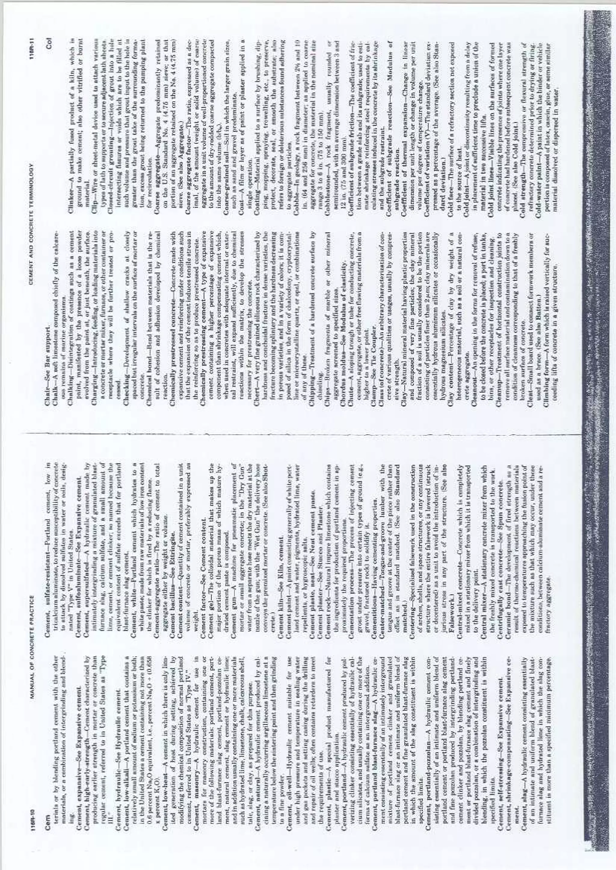 Aci 116 r 78 terminology | PDF