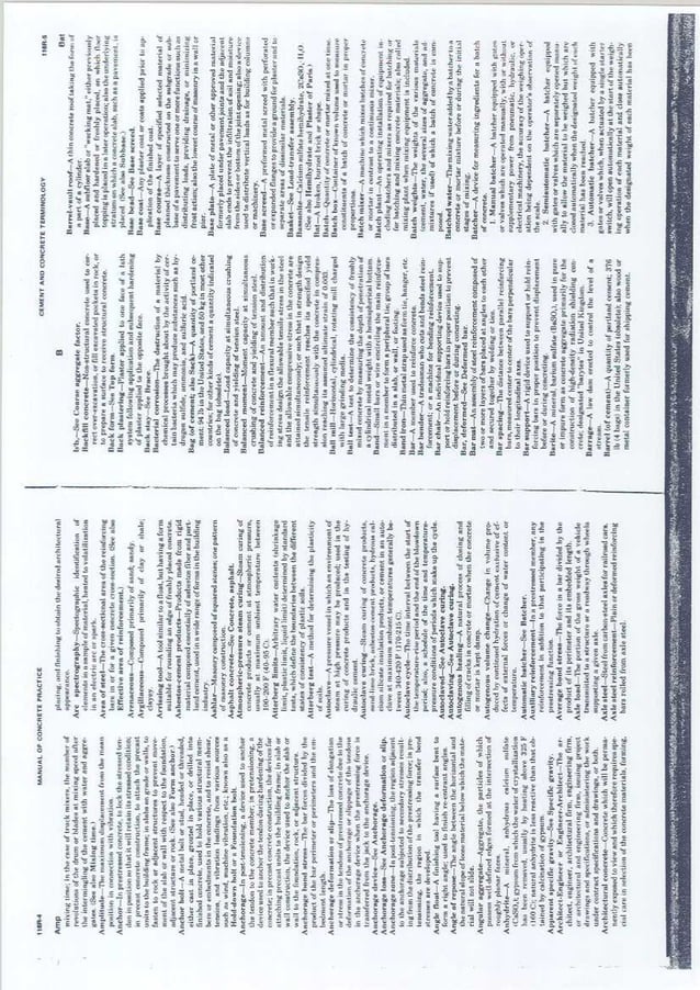 Aci 116 r 78 terminology | PDF