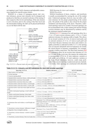 ACI 117.1R (2014) Guide for Tolerance Compatibility in Concrete ...