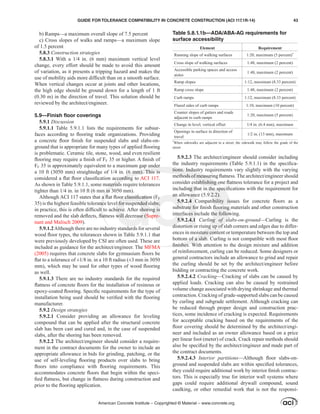 ACI 117.1R (2014) Guide for Tolerance Compatibility in Concrete ...