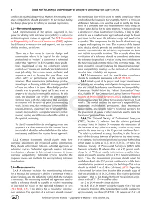 ACI 117.1R (2014) Guide for Tolerance Compatibility in Concrete ...
