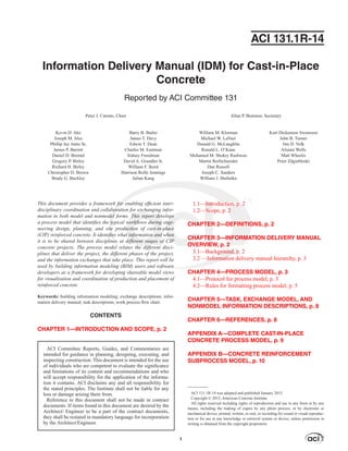 ACI 131.1R (2014) Information Delivery Manual (IDM) for Cast-In-Place ...