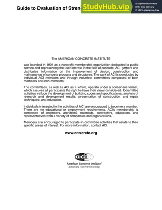 ACI 214R-11 Guide To Evaluation Of Strength Test Results Of Concrete | PDF