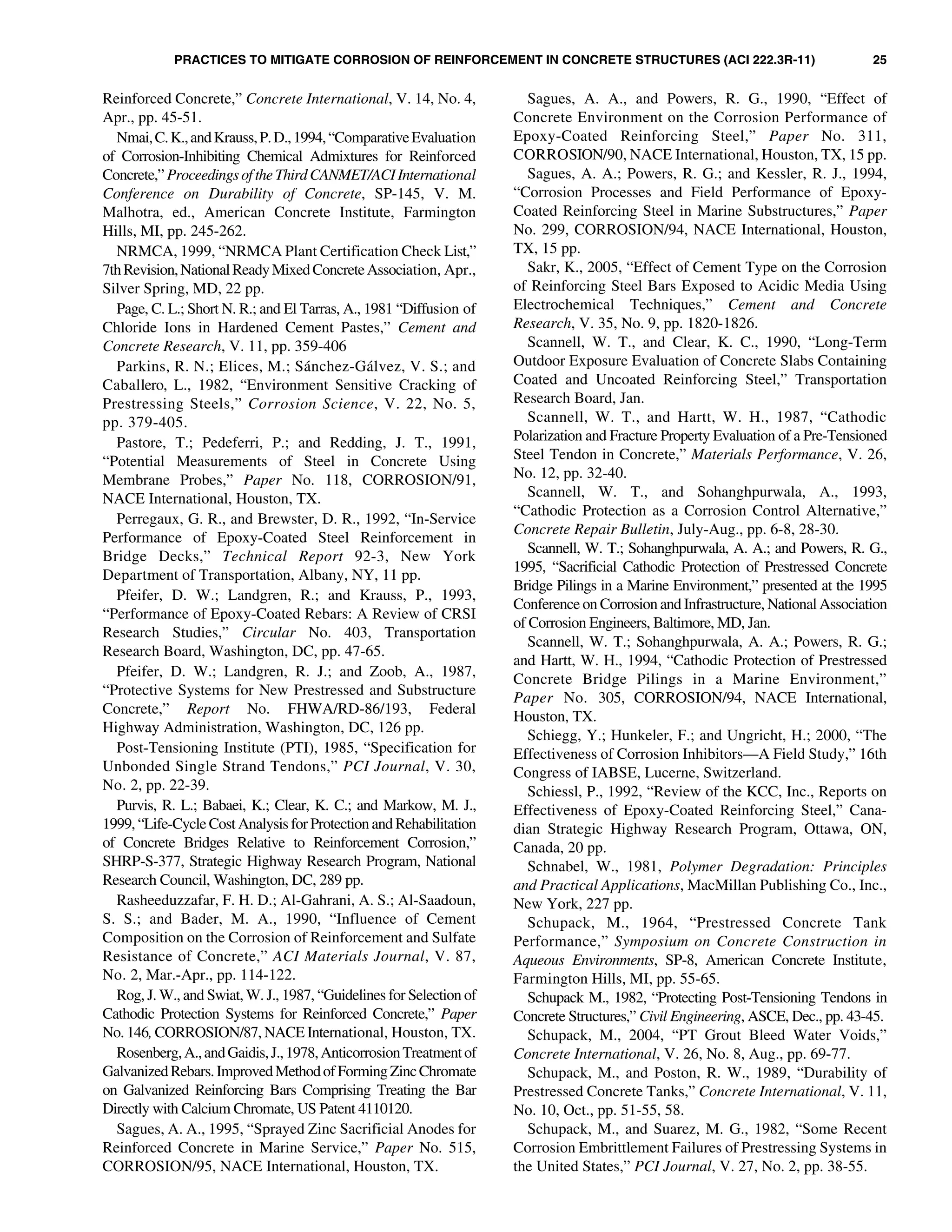 Aci 222.3 r 11 guide to design and construction practices to mitigate ...