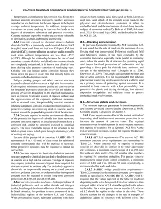 Aci 222.3 r 11 guide to design and construction practices to mitigate ...