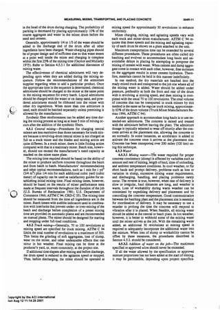 Aci 304 r 00 | PDF