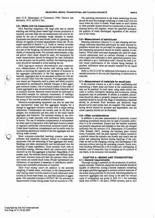 Aci 304 r 00 | PDF