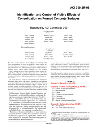 Aci 309.2 r 98 | PDF