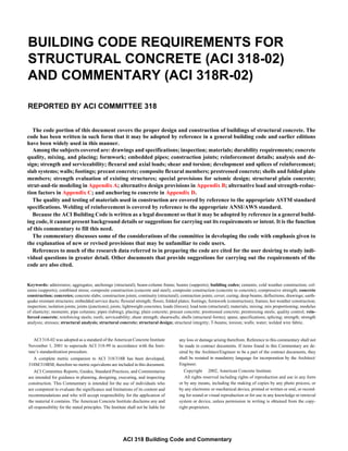 ACI 318 - 02 (Ingles) | PDF