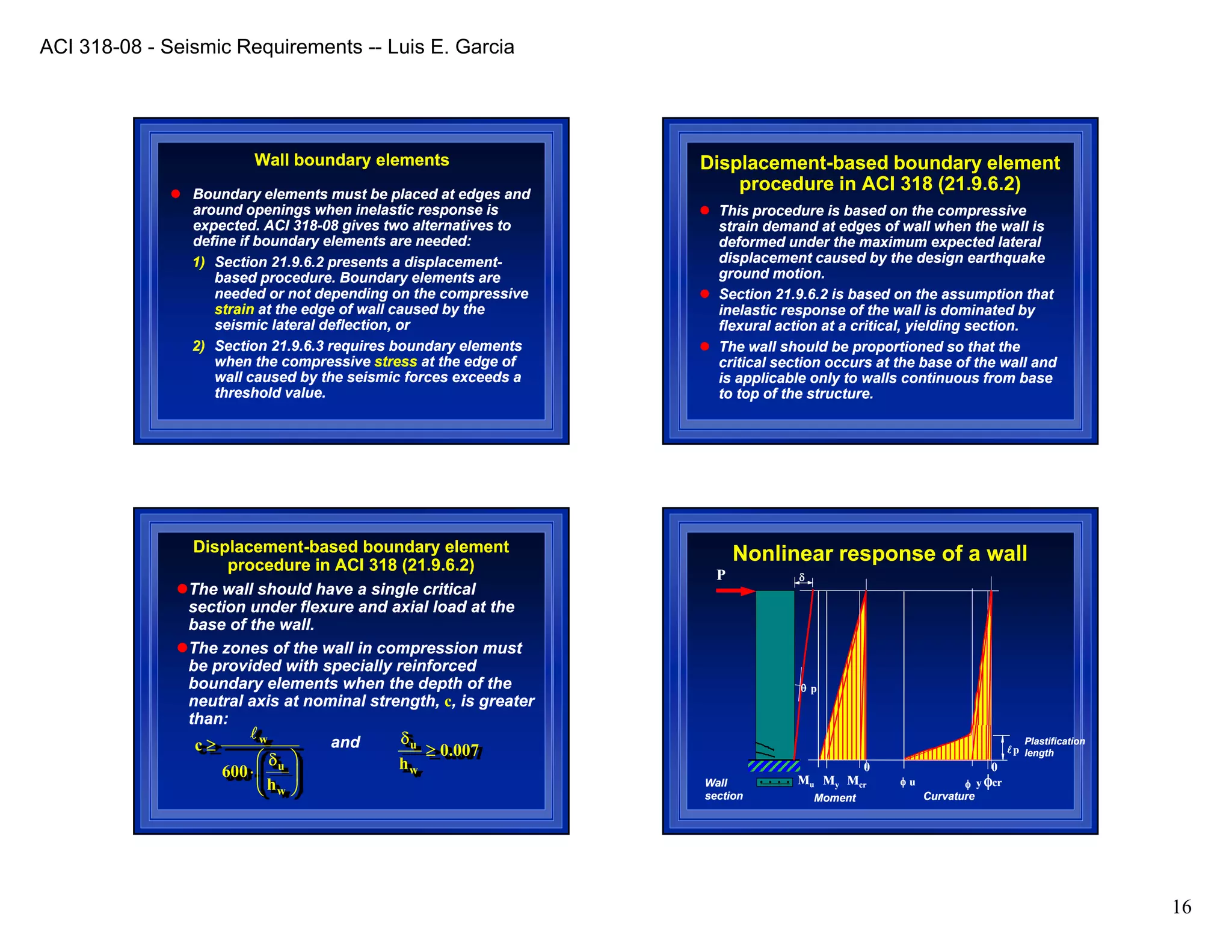 Aci 318 08-seismic-requirements-l e garcia | PDF
