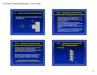 Aci 318 08-seismic-requirements-l e garcia | PDF