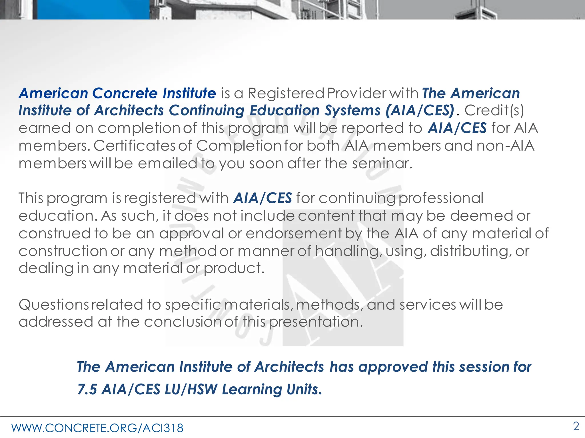 ACI 318-19 Presentation - changes to the concrete design standard | PDF | Civil Engineering ...