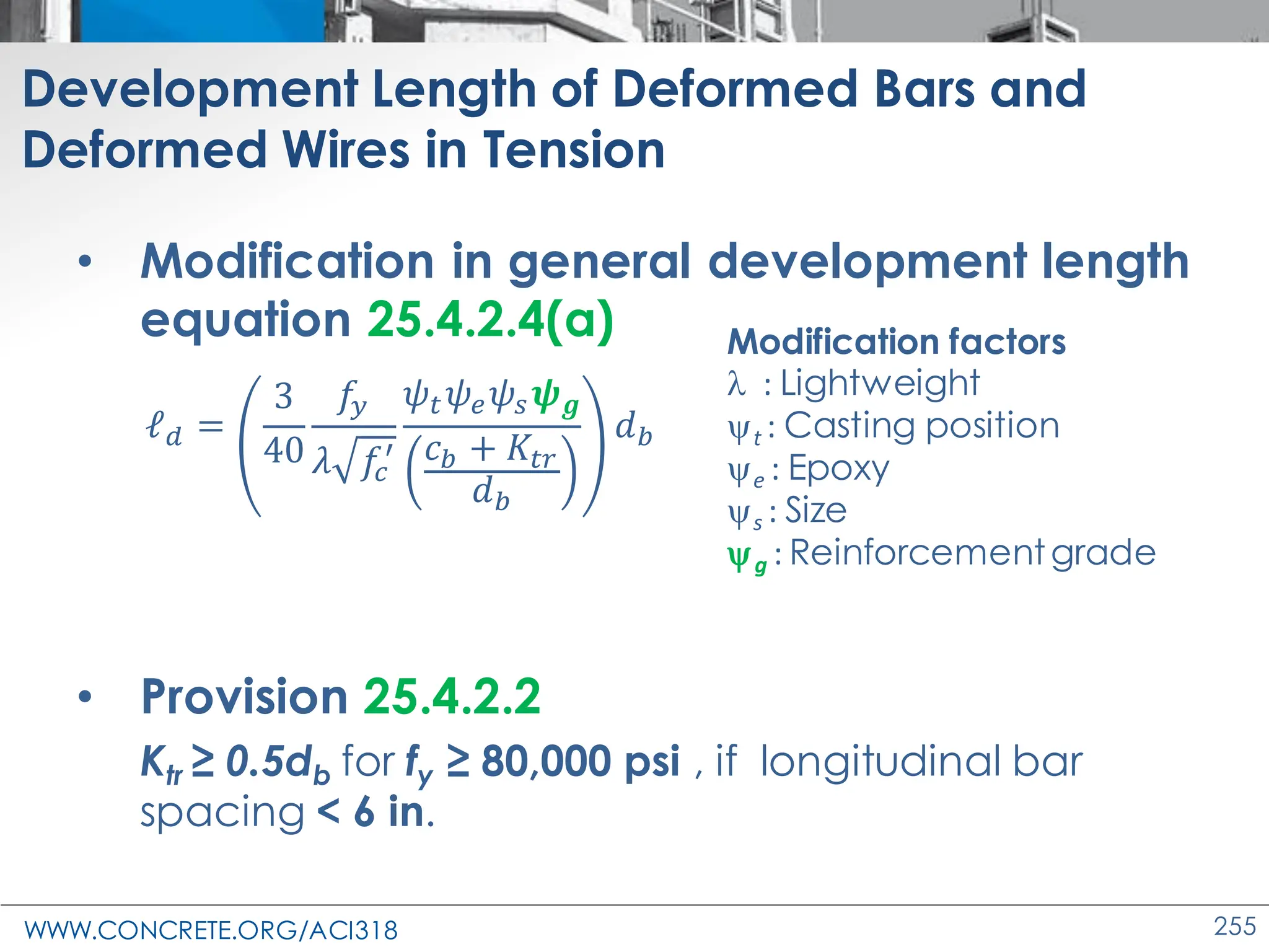 ACI 318-19 Presentation - changes to the concrete design standard | PDF