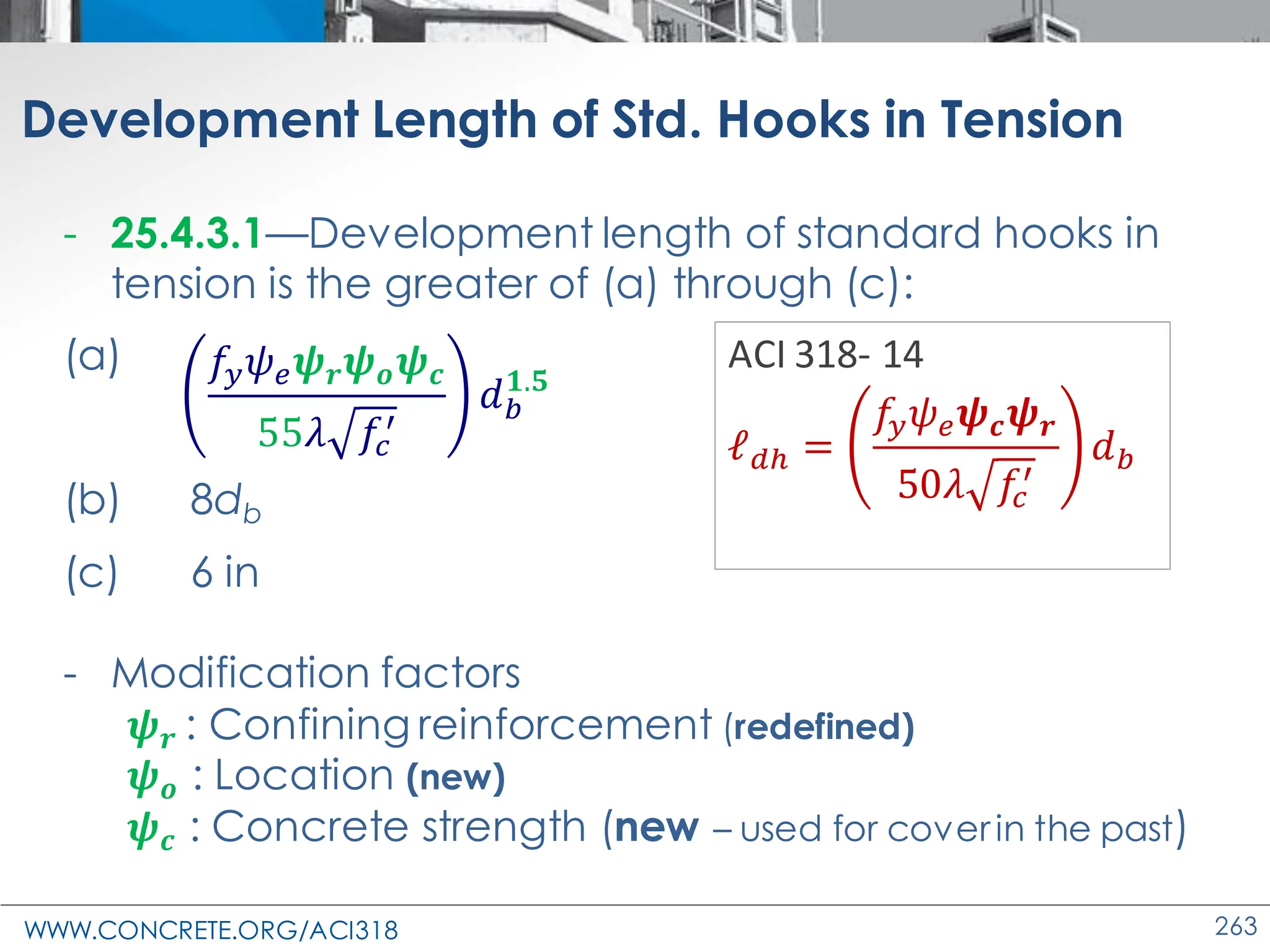ACI 318-19 Presentation - changes to the concrete design standard | PDF