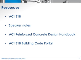 ACI 318-19 Presentation - changes to the concrete design standard | PDF
