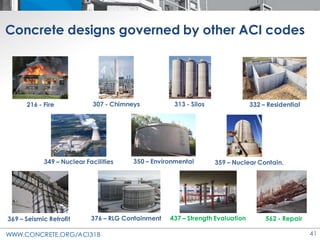 ACI 318-19 Presentation - changes to the concrete design standard | PDF