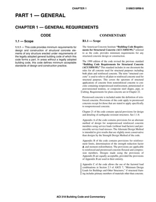 ACI 318 - 99 (Ingles) | PDF