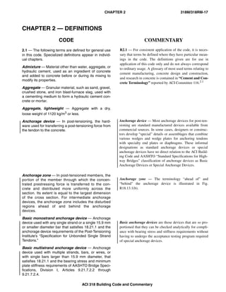 ACI 318 - 99 (Ingles) | PDF