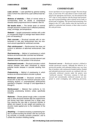 ACI 318 - 99 (Ingles) | PDF