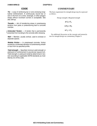 ACI 318 - 99 (Ingles) | PDF