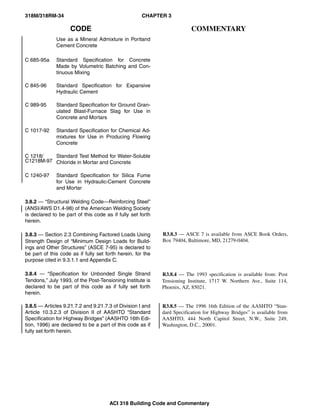 ACI 318 - 99 (Ingles) | PDF