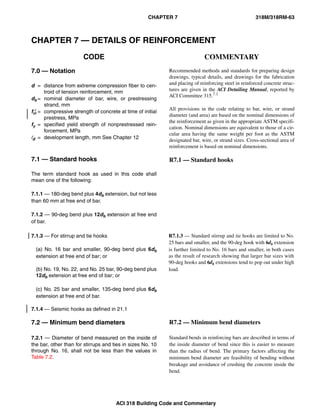 ACI 318 - 99 (Ingles) | PDF