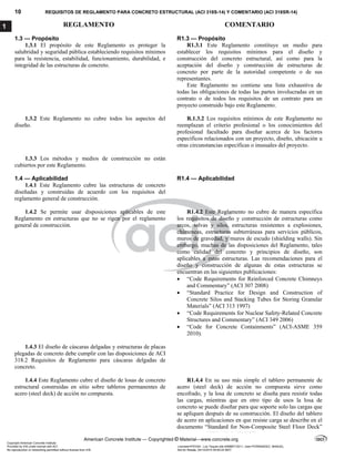ACI 318S -14 (Español - Sistema Metrico) | PDF
