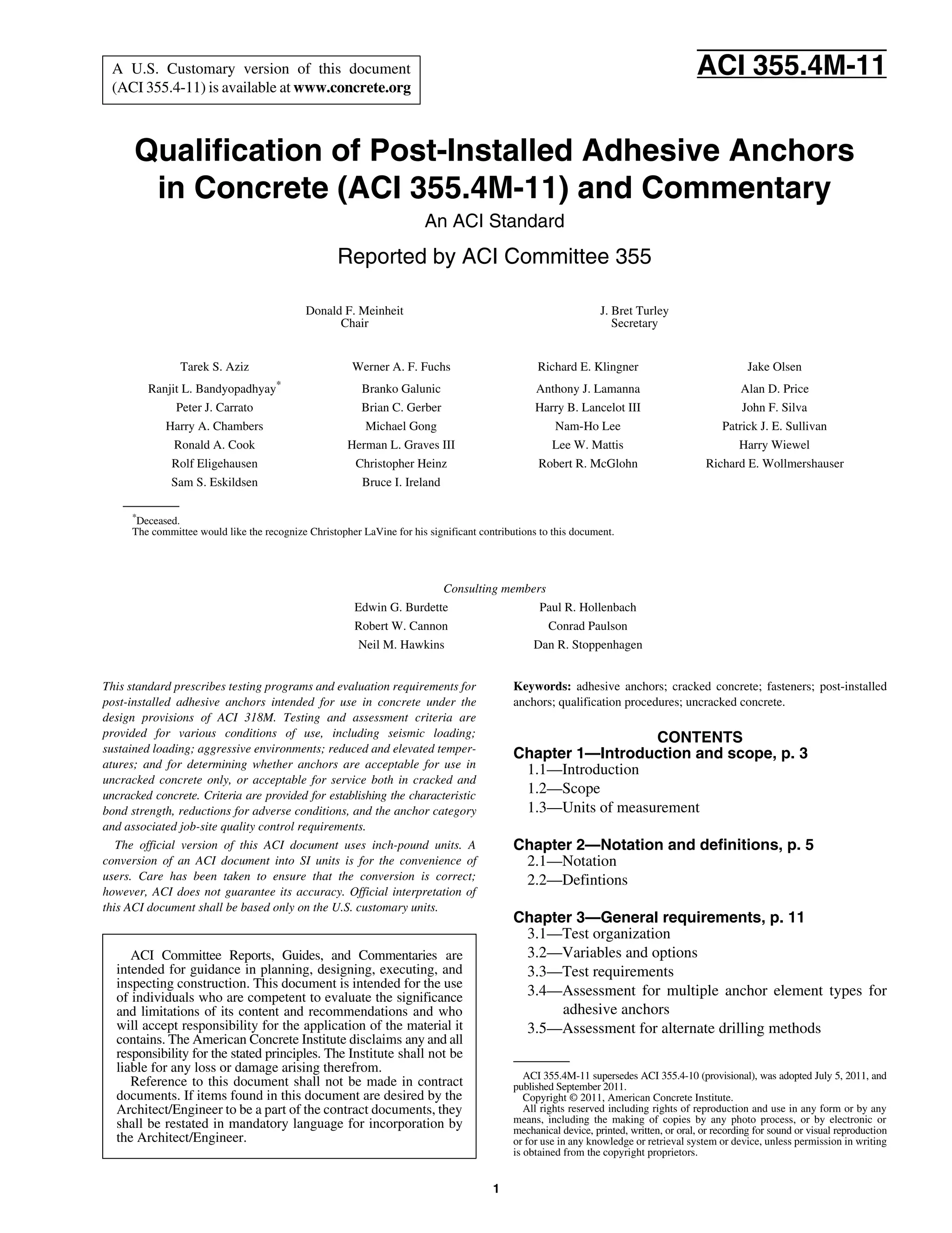Aci 355.4 m | PDF