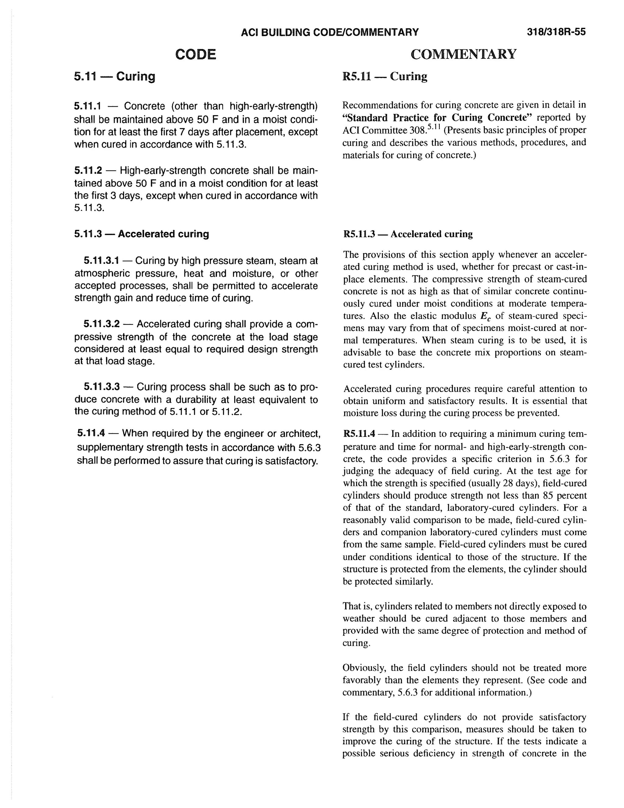 American Concrete Institute ACI 318 Codes | PDF