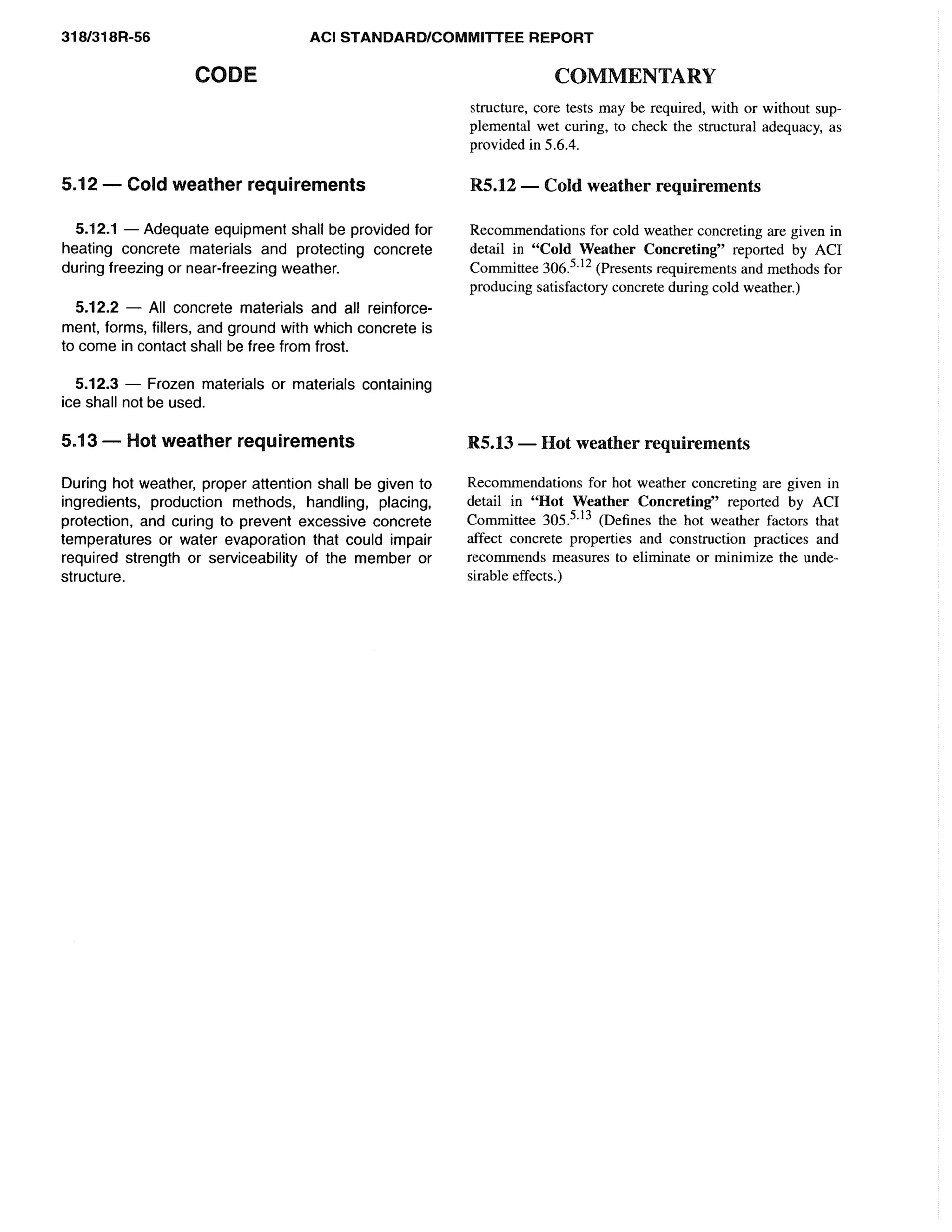 American Concrete Institute ACI 318 Codes | PDF