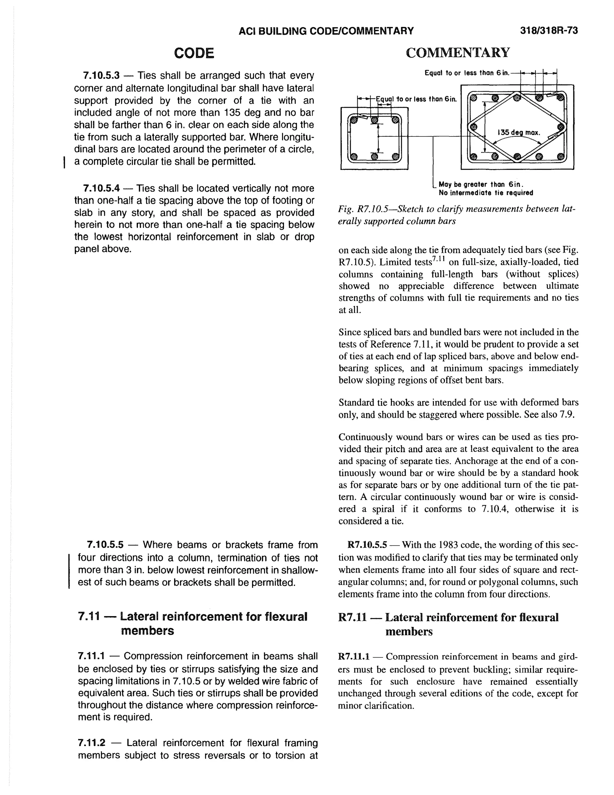 American Concrete Institute ACI 318 Codes | PDF
