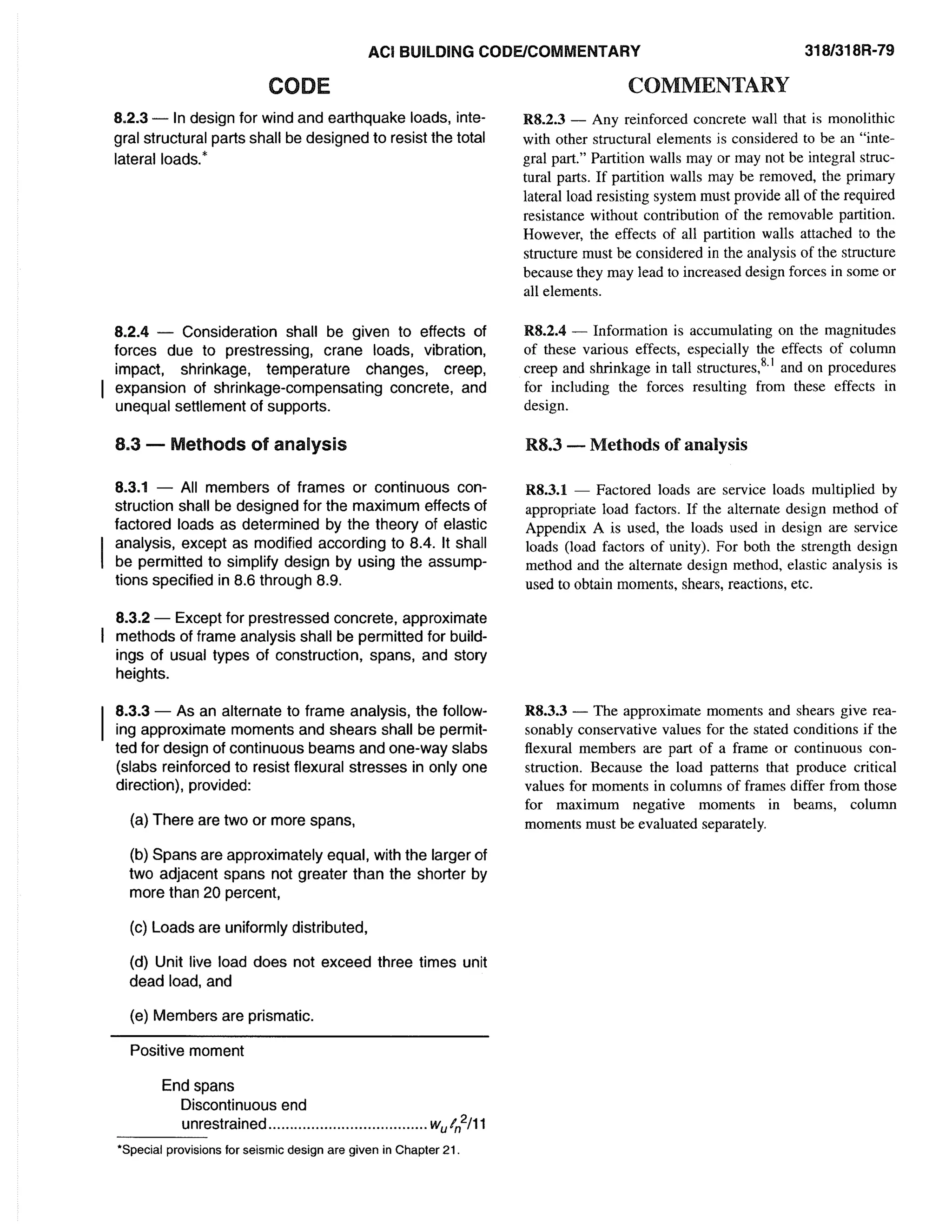 American Concrete Institute ACI 318 Codes | PDF