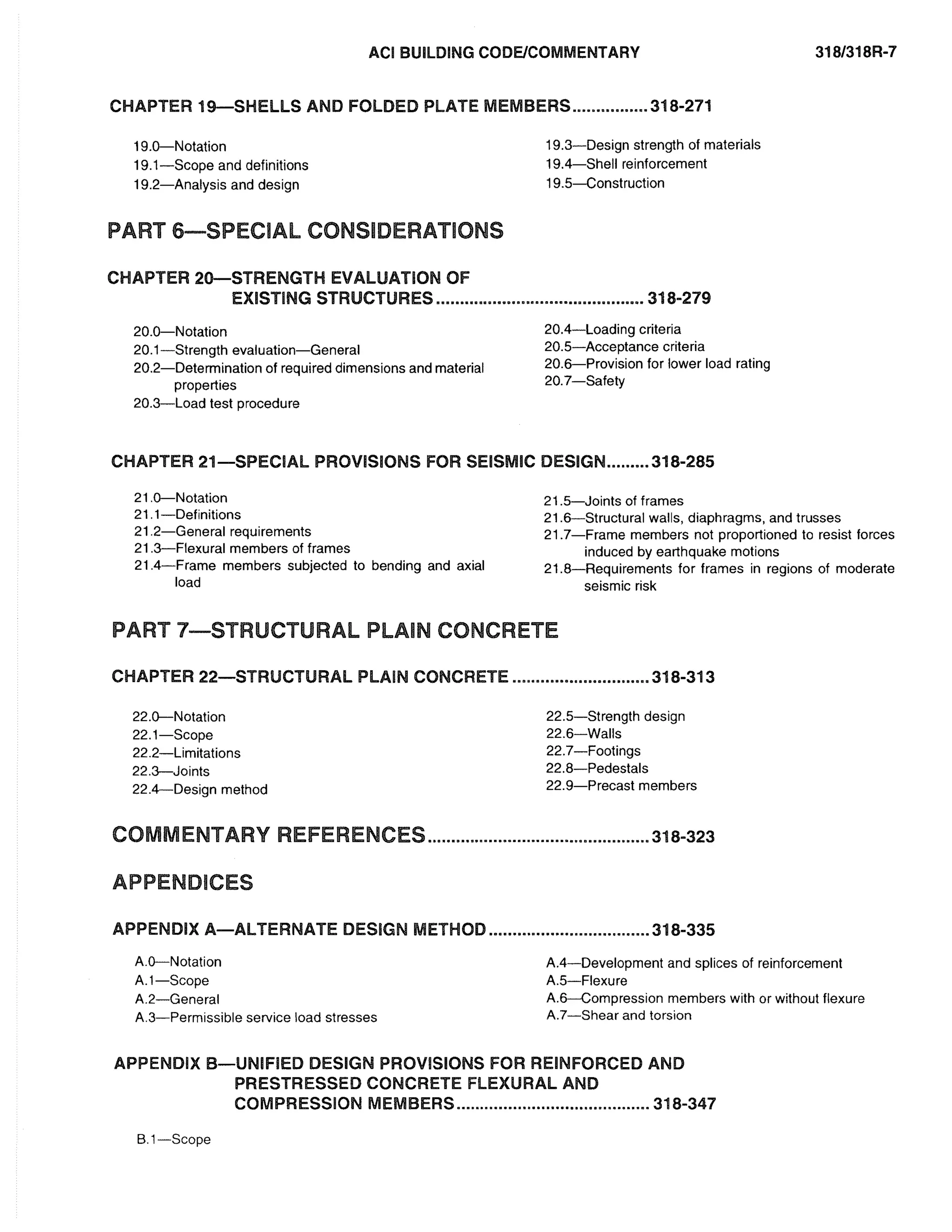 American Concrete Institute ACI 318 Codes | PDF