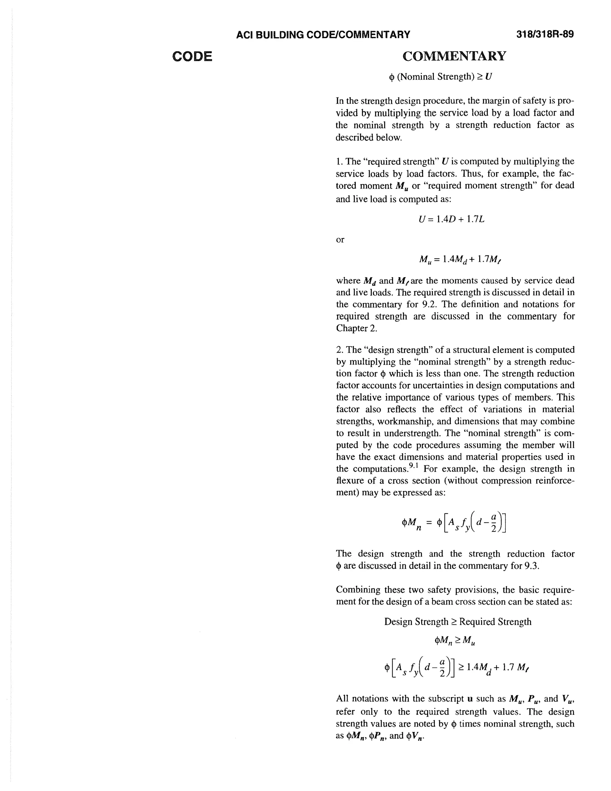 American Concrete Institute ACI 318 Codes | PDF