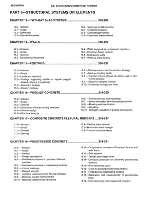 American Concrete Institute ACI 318 Codes | PDF