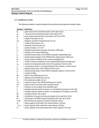 AC 434 DESIGN CRITERIA - RUREDIL | PDF