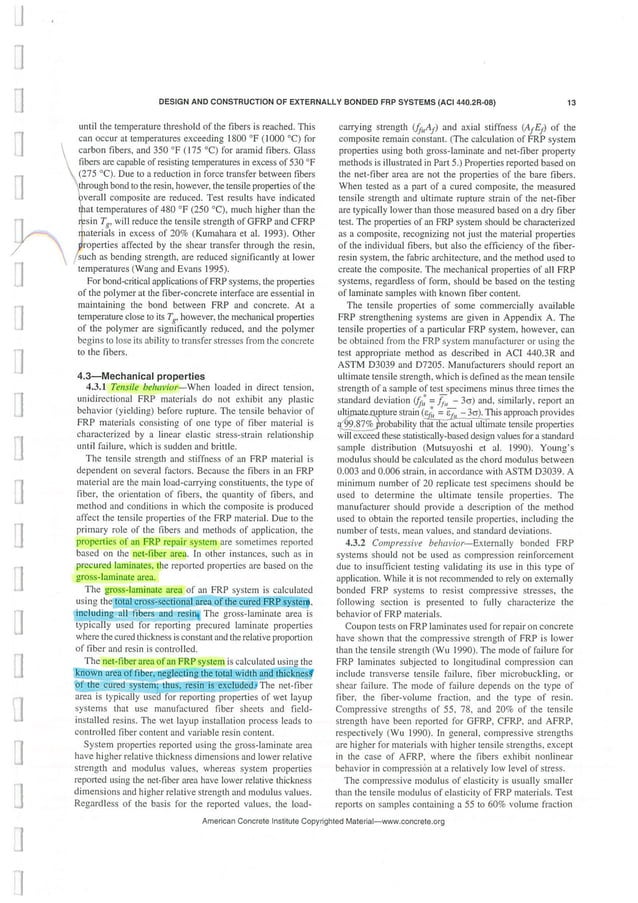 ACI 440.2R-08 Guide for the design and construction of externally ...