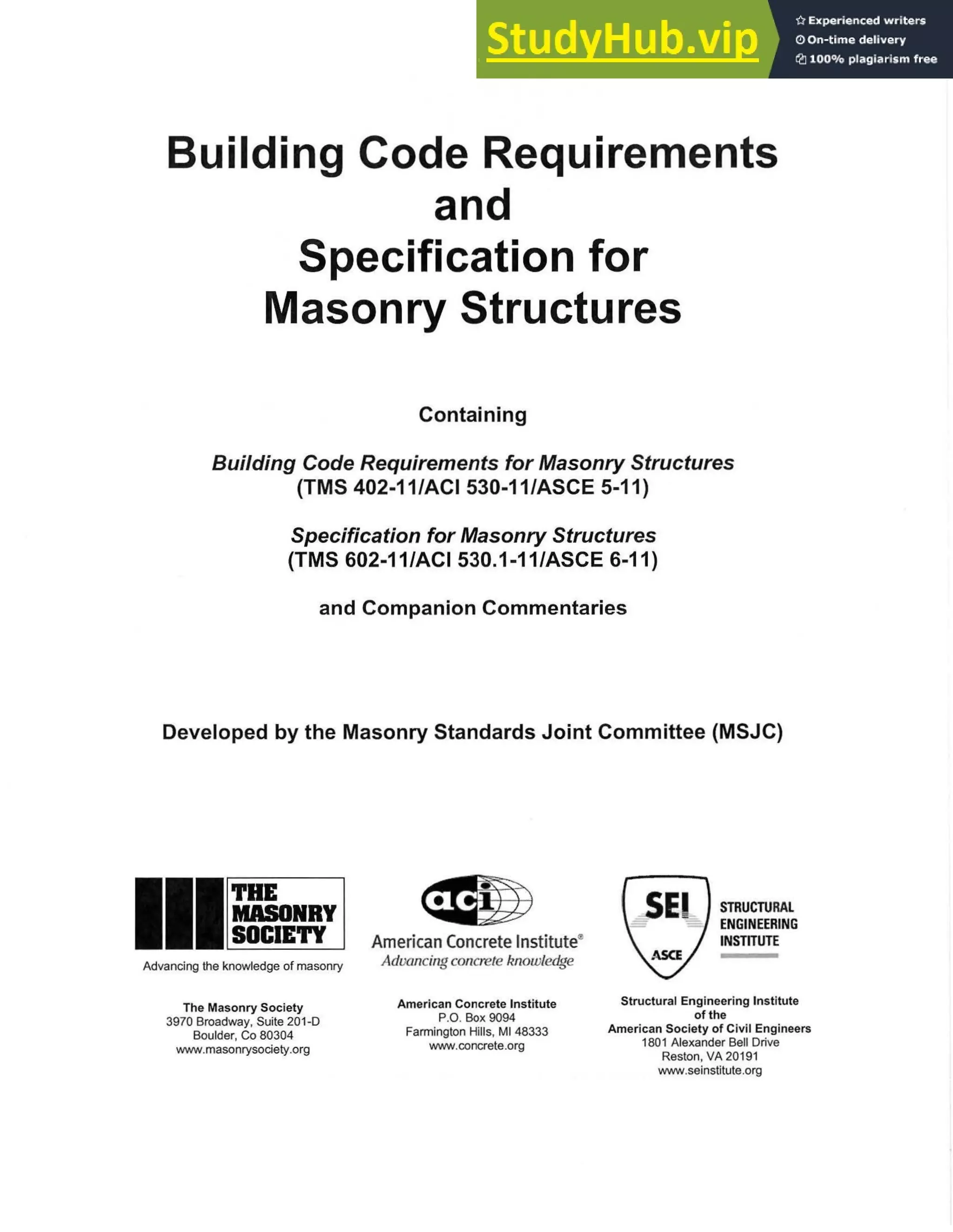 ACI 530-11 Building Code Requirements and Specification for Masonry.pdf