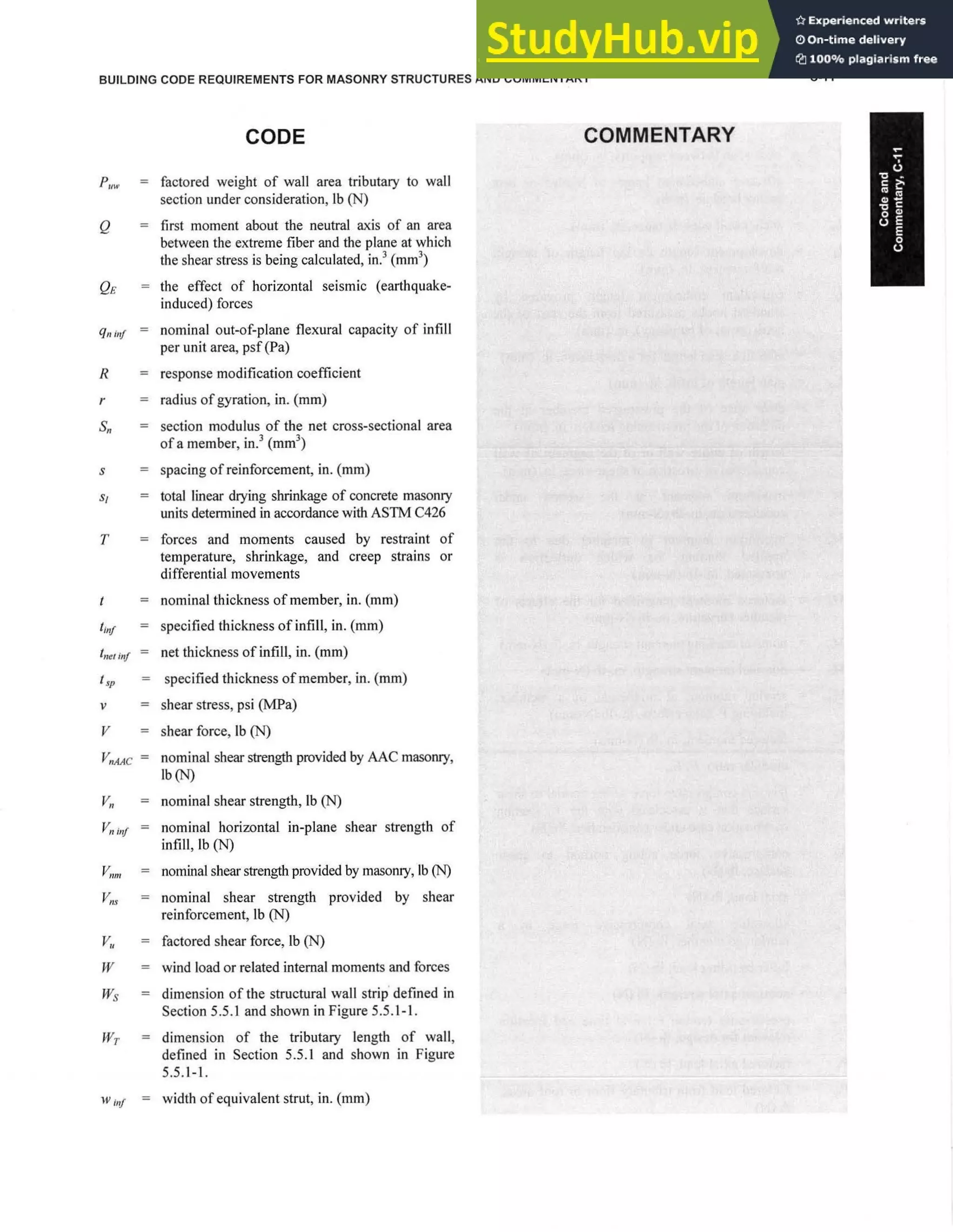 ACI 530-11 Building Code Requirements and Specification for Masonry.pdf