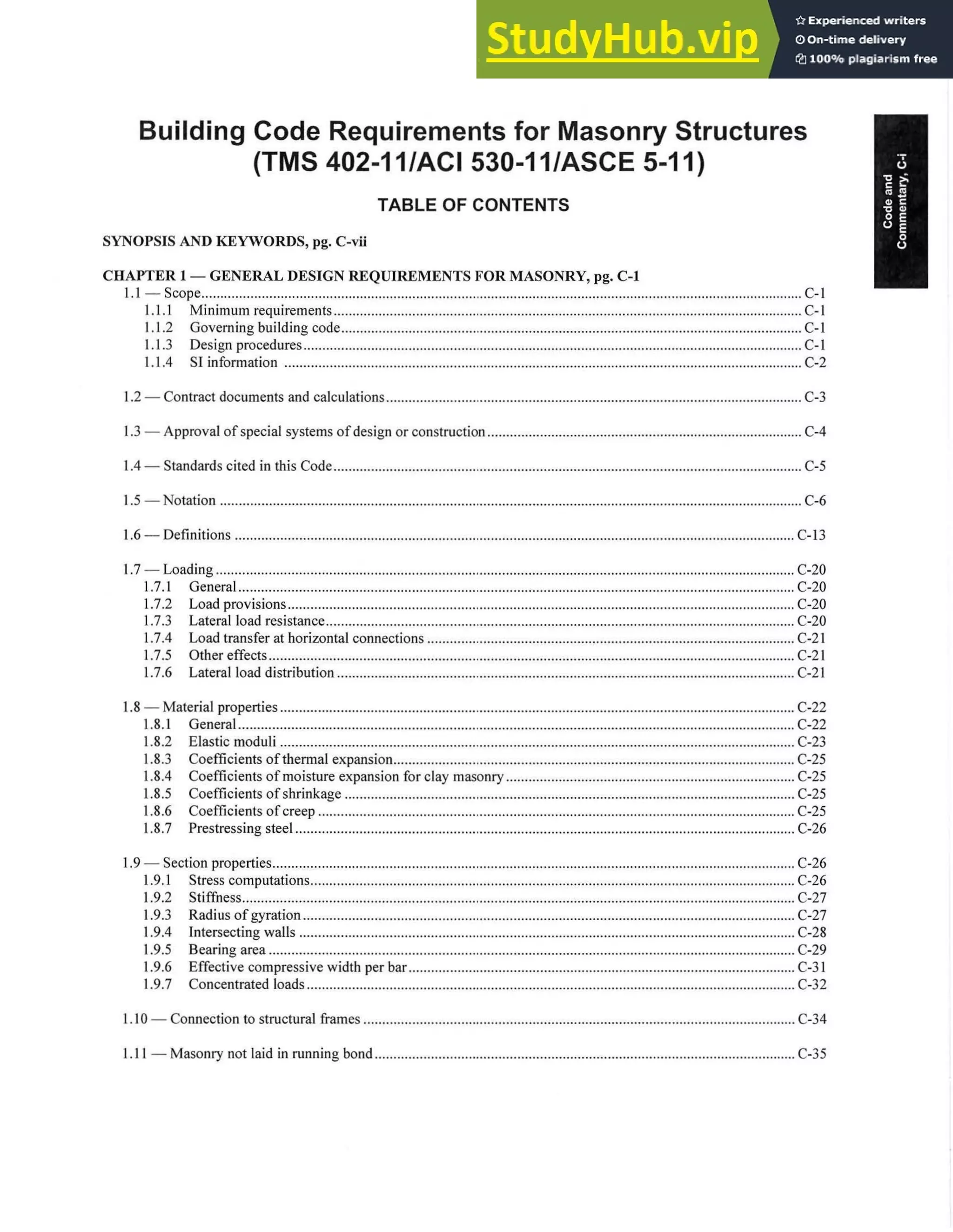 ACI 530-11 Building Code Requirements and Specification for Masonry.pdf