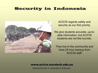 Acicis General Information | PDF