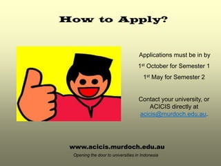 Acicis General Information | PDF