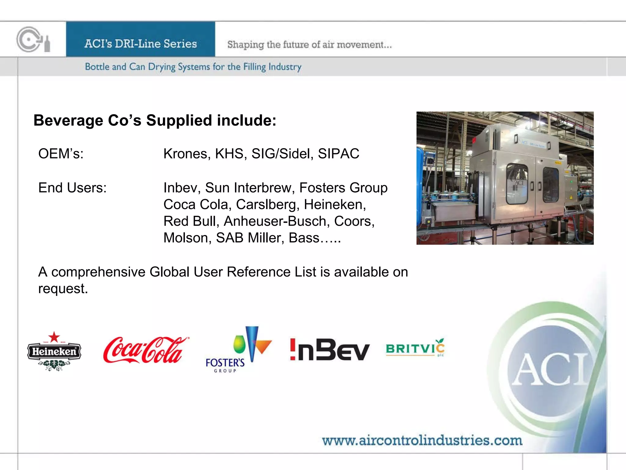 ACI company overview 2011 | PPT