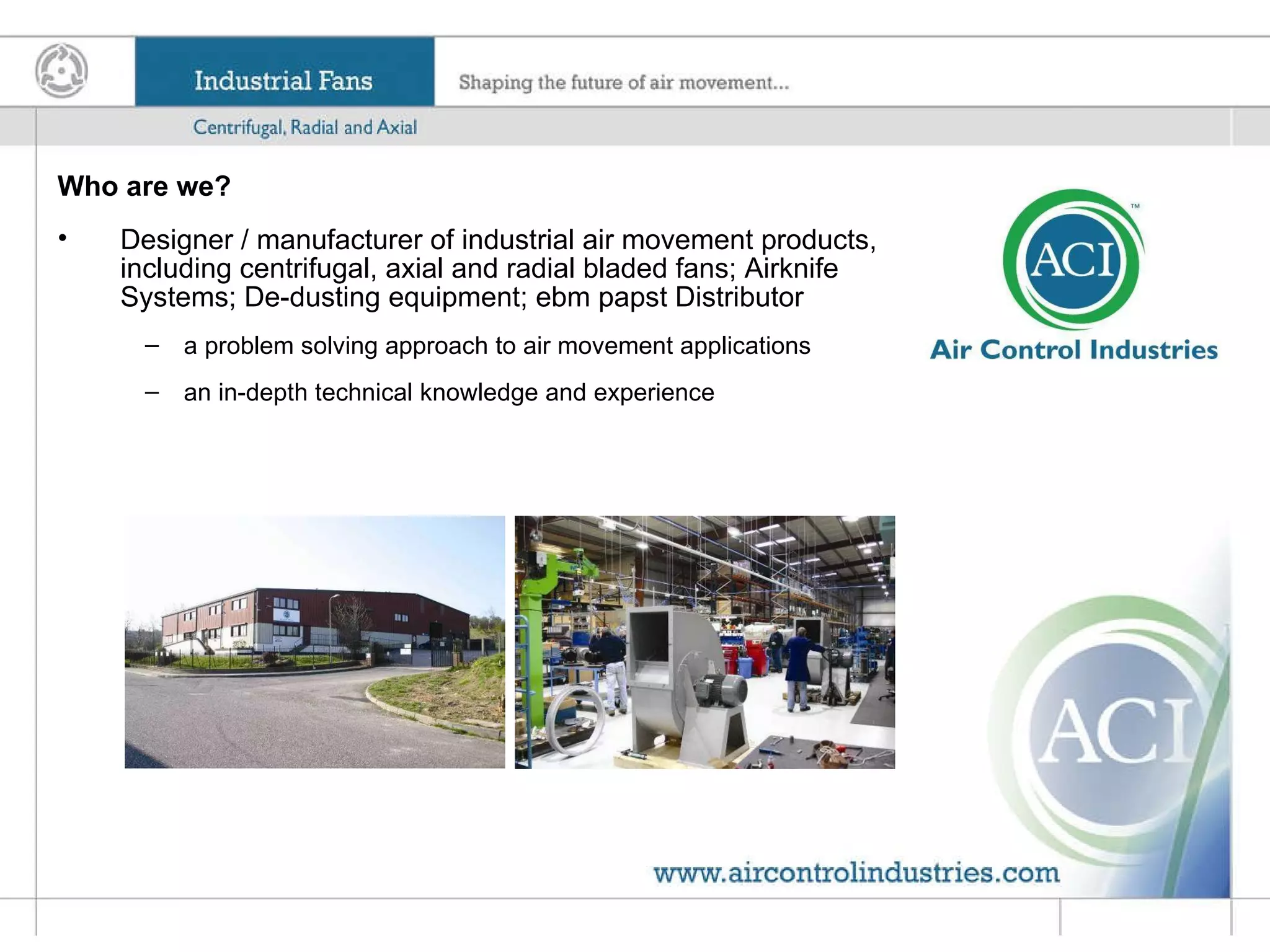 ACI company overview 2011 | PPT