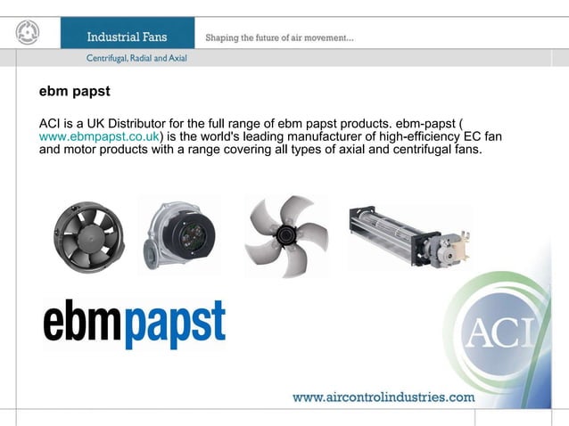 ACI company overview 2011 | PPT